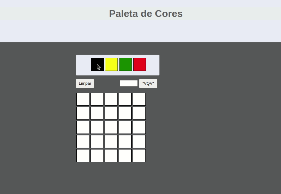 GitHub - RegislaineRegis/project-pixel-art: Implementei uma página web ...