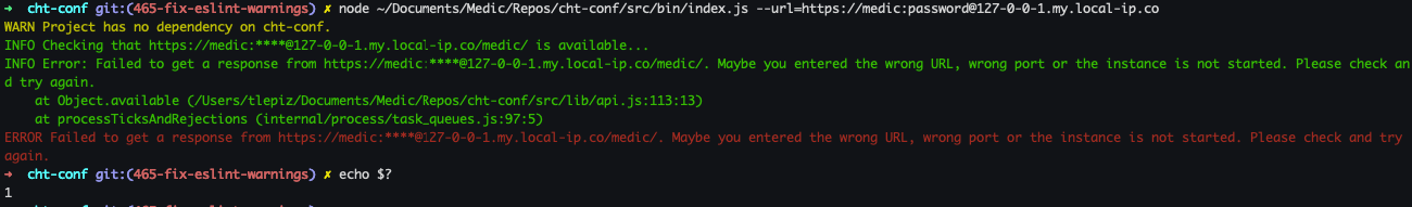 Fix eslint warnings · Issue #465 · medic/cht-conf · GitHub