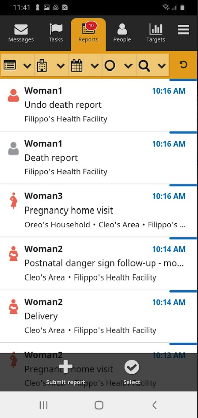Search bar redesign · Issue #7746 · medic/cht-core · GitHub