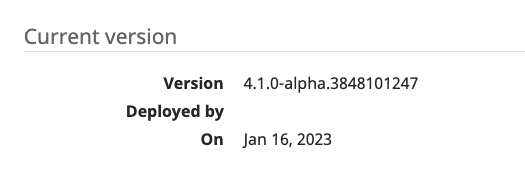 Display version and build number separately in the admin upgrade page ...