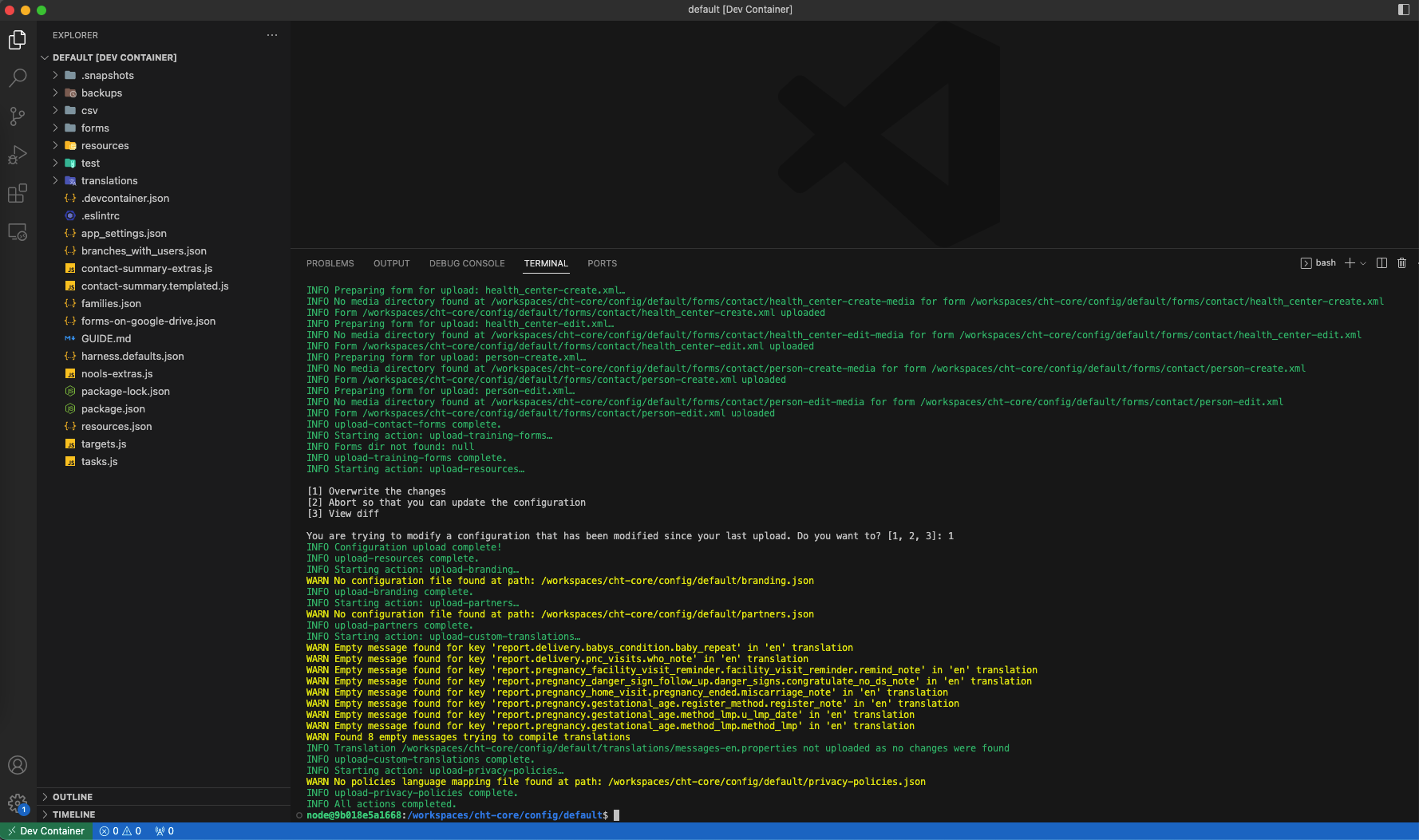 Support Simplified App Developer Environment Using A Vscode Dev Container · Issue 542 · Medic 