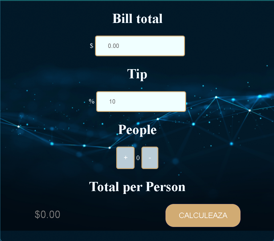 GitHub - EsraEmin/Bill-Calculator