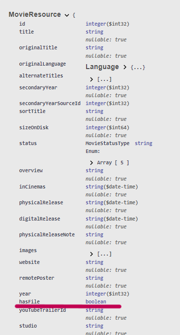 [Feature Request] API - Add hasFile from MovieResource to CollectionMovieResource · Issue #7869 ...
