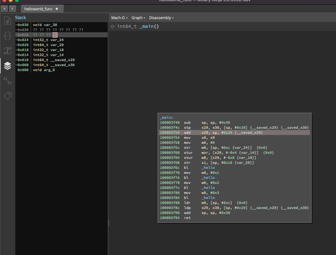 Setting the frame pointer explitcitly causes the stack frame analysis malfunction · Issue #3058 ...