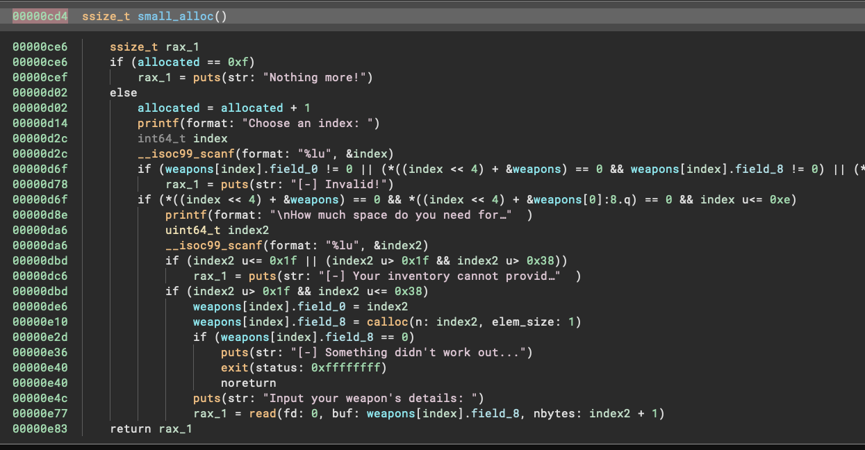HLIL sometimes do not simplify array access · Issue #4251 · Vector35/binaryninja-api · GitHub