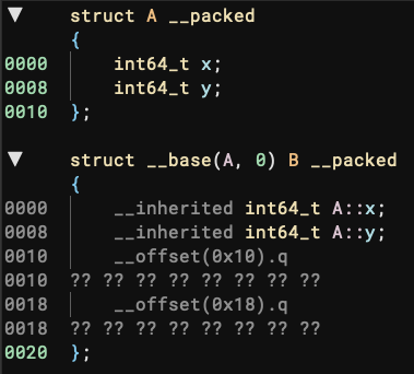 "Create All Members For Structure" overrides inherited fields · Issue #4540 · Vector35 ...