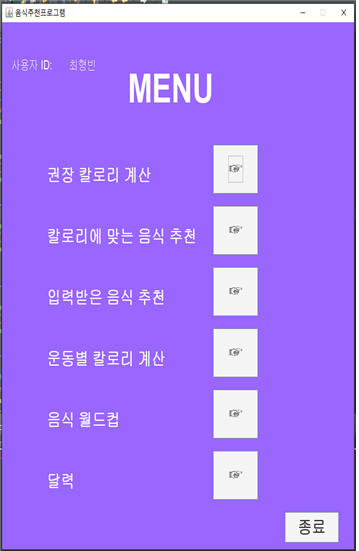 GitHub - choi-HyeongBin/Food-recommendation-program: 칼로리에 따른 음식 추천 프로그램