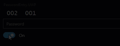 [Bug] [UWP] Toggling Entry IsPassword resets Keyboard and IsTextPredictionEnabled property ...