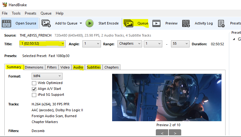 Workflow-optimized UI · Issue #1584 · HandBrake/HandBrake · GitHub