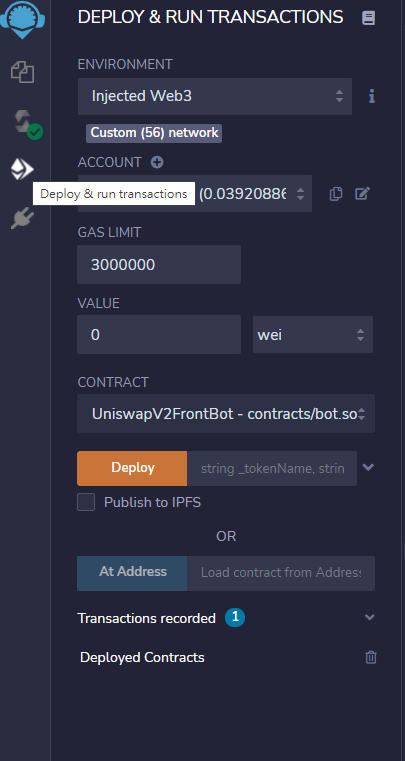 GitHub - ceyptobot/frontRunningBot: Auto earn BNB contract