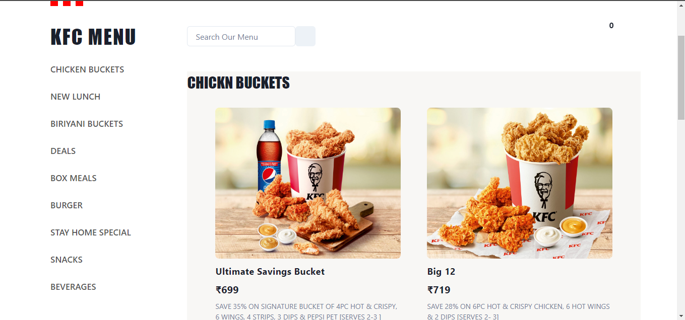 GitHub - Soumyaranjankalia/kfc_clone: It is an American fast-food restaurant and is the KFC ...