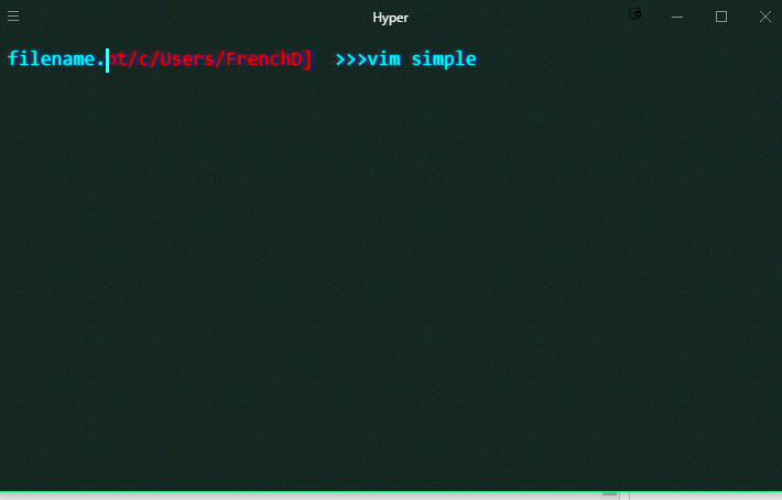 First line of command overwriting prompt and looping around. · Issue ...