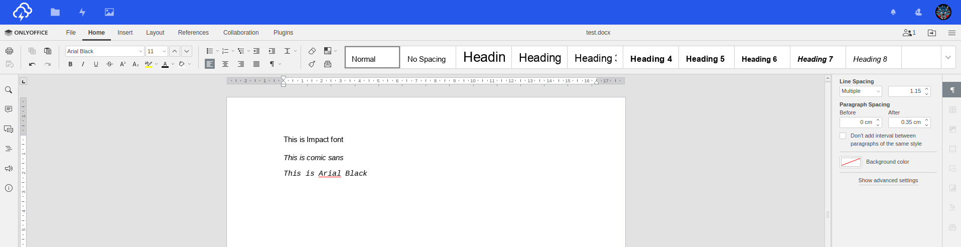 Fonts break on server after running documentserver-generate-allfonts.sh [Bug] · Issue #720 ...