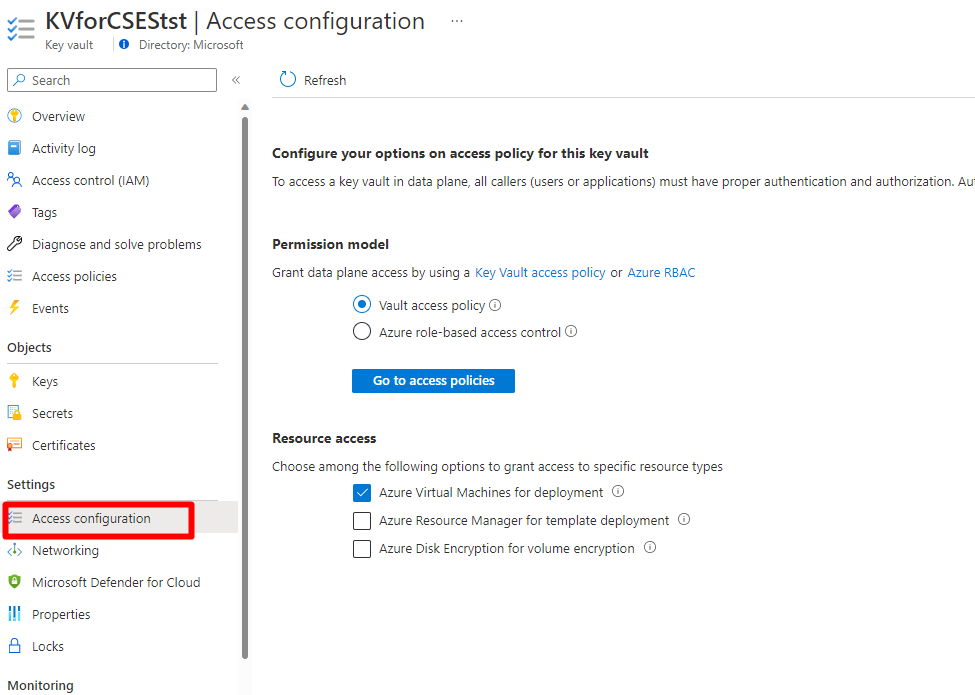 The Key Vault part is incorrect · Issue #99755 · MicrosoftDocs/azure-docs · GitHub