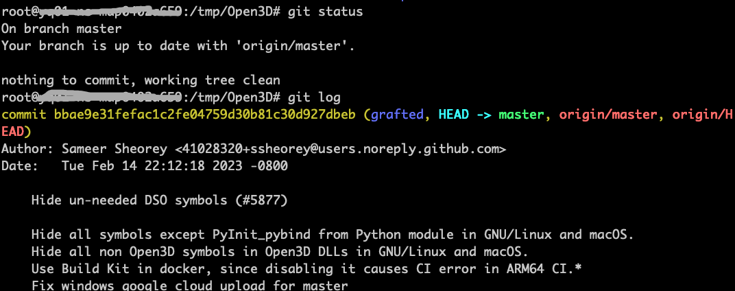 /bin/sh: 1: ShaderEncoder: not found · Issue #5916 · isl-org/Open3D · GitHub