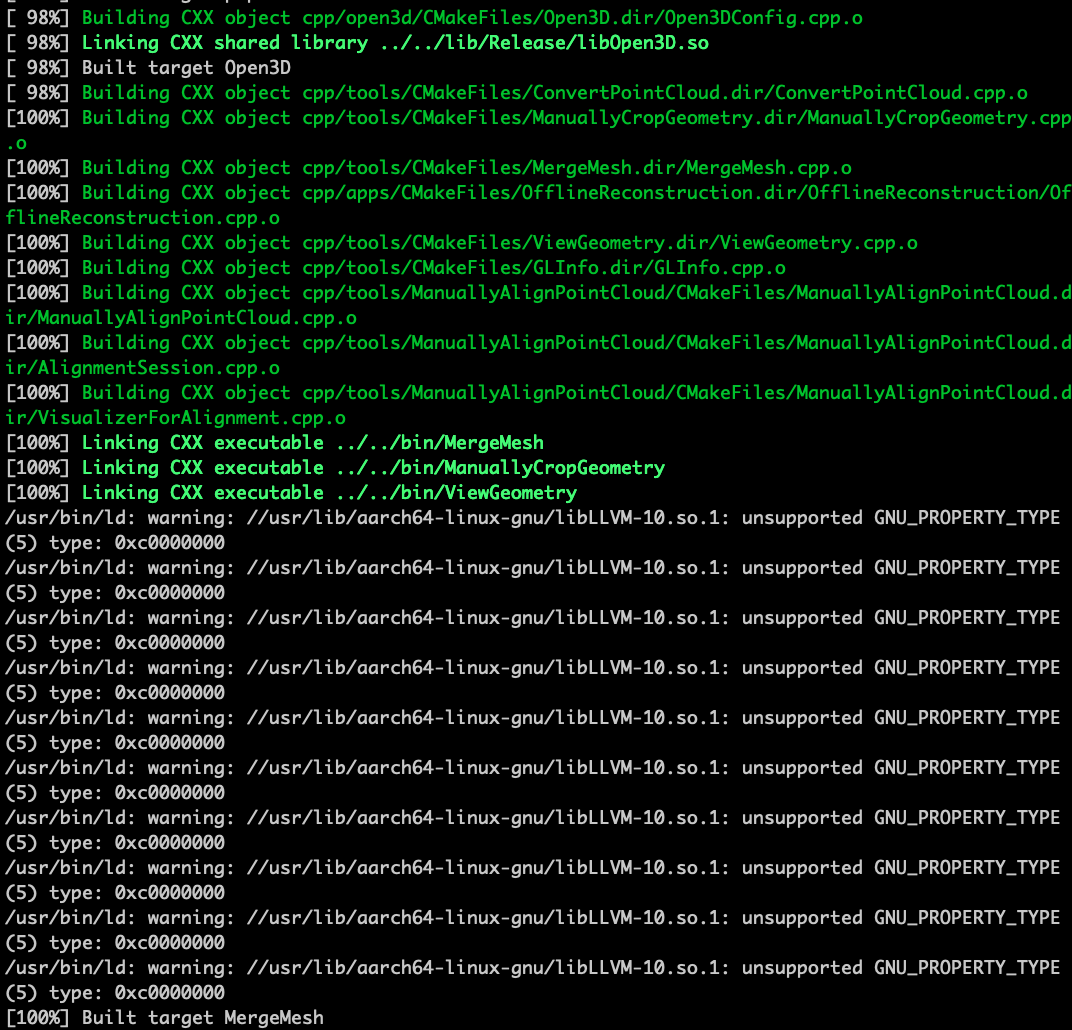 enable ENABLE_HEADLESS_RENDERING=ON cause undefined reference to `open3d::visualization::gui ...