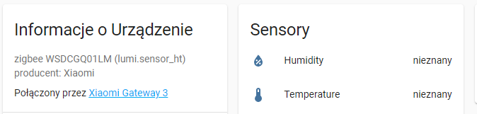 ZigBee sensors - unknown status · Issue #736 · AlexxIT/XiaomiGateway3 · GitHub