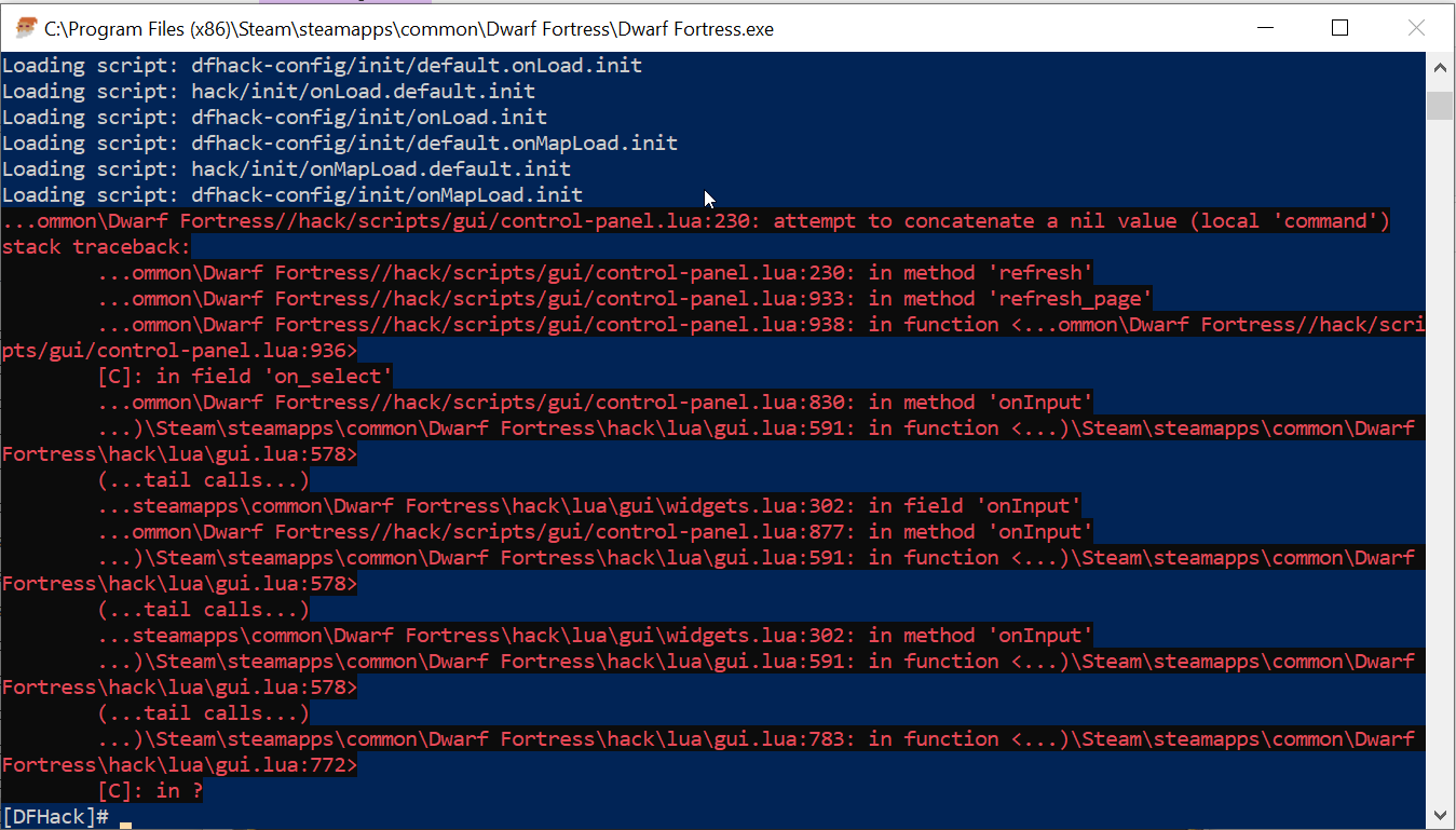 MRAU Can't Be Enabled Via gui/control-panel DFHack 50.7-alpha2 · Issue #2 · maxarq/mrau-ui · GitHub
