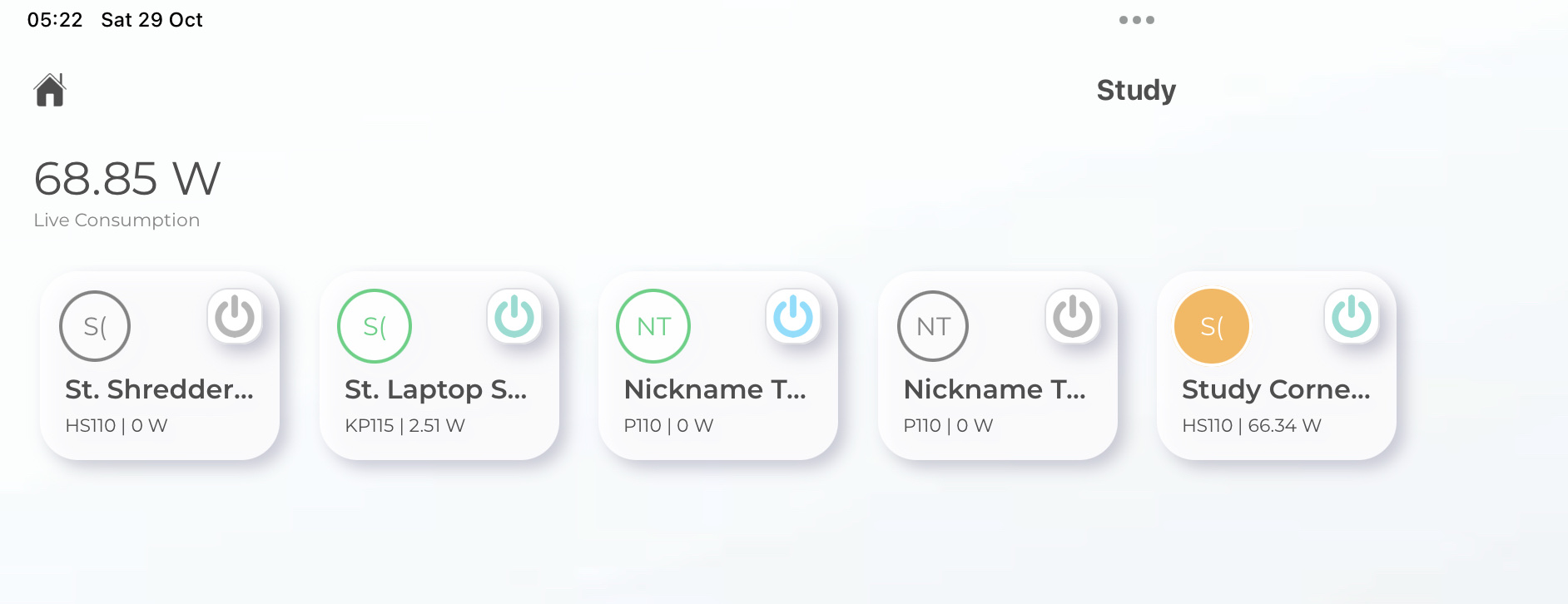 P115 devices names replaced with "Device Tapo" · Issue #73 · tnmendes/watt · GitHub
