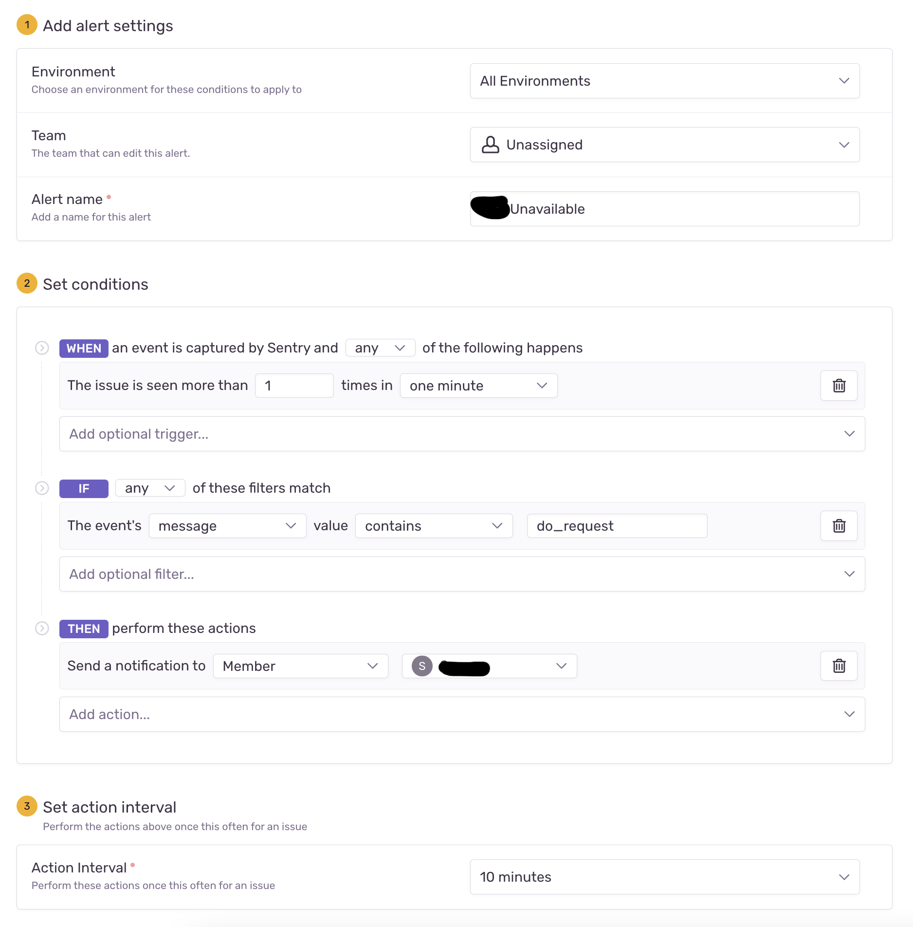 [SaaS, Alerts] Not catching messages in alerts · Issue #35357 · getsentry/sentry · GitHub