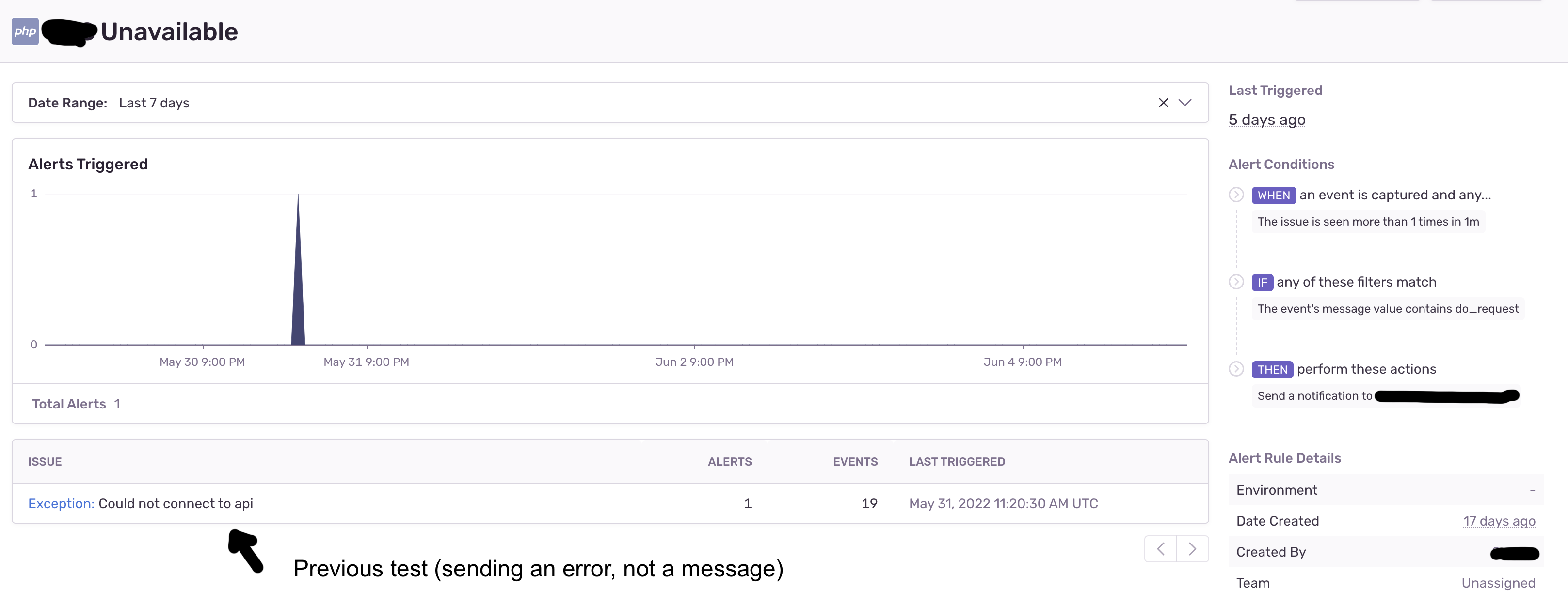 [SaaS, Alerts] Not catching messages in alerts · Issue #35357 · getsentry/sentry · GitHub
