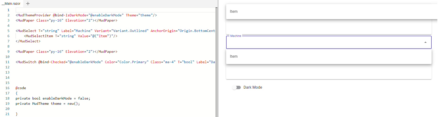 MudThemeProvider render 2 times lists of component · Issue #3914 · MudBlazor/MudBlazor · GitHub