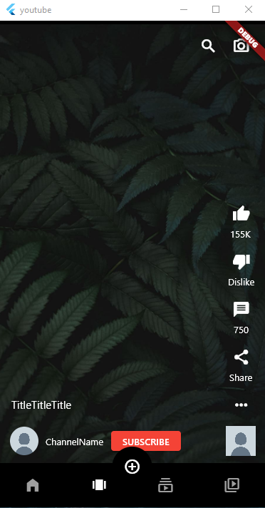GitHub - bocyej/YouTube-Mobile-UI-Mockup: YouTube Mobile UI Mockup | Practicing flutter by ...