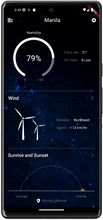 GitHub - bocyej/Weather-App-UI-Mockup: Weather App Mockup | Practicing flutter by creating a ...