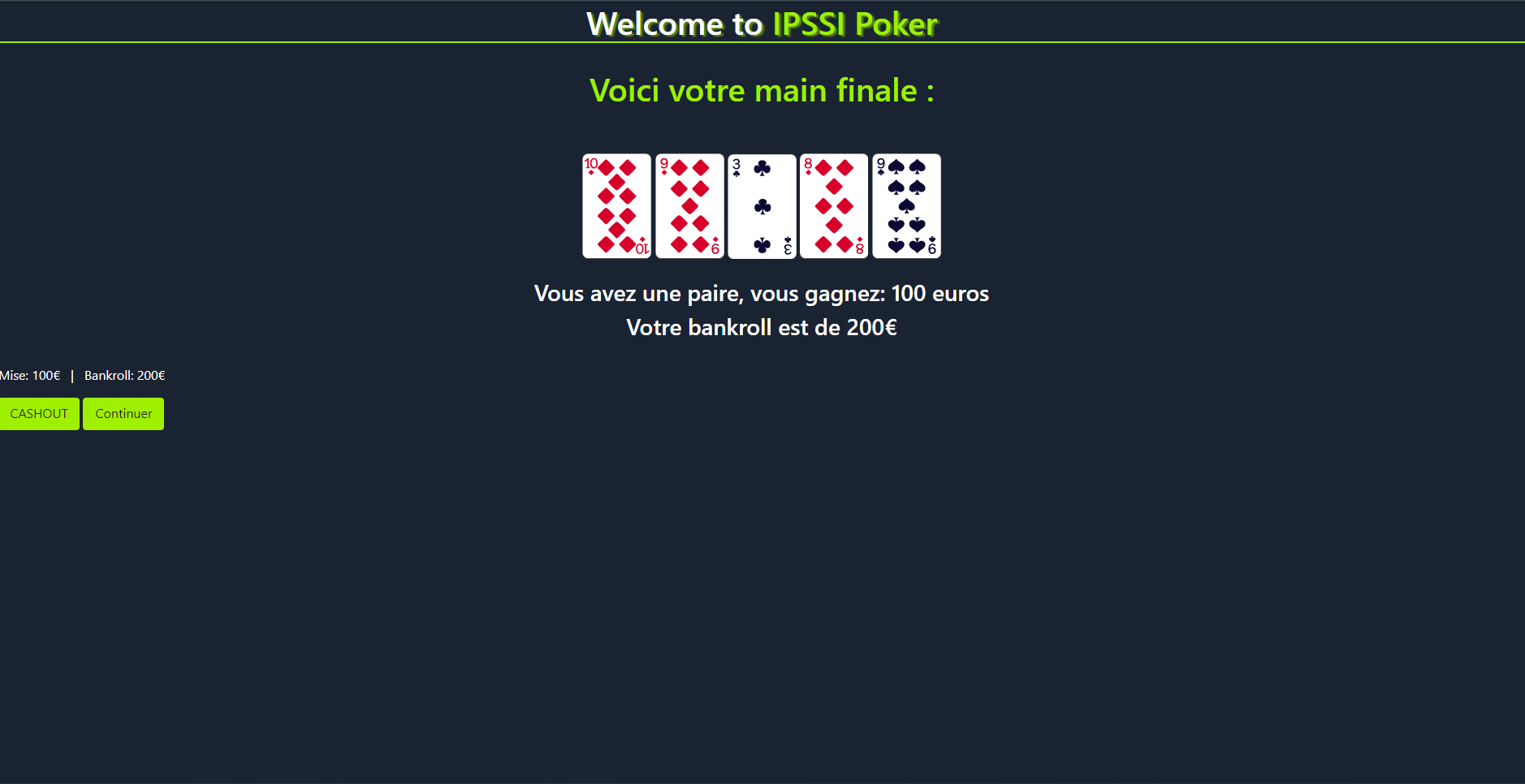GitHub - oce-prcp/Poker-Casino: Faire une application web en flask, python, html, css, js.