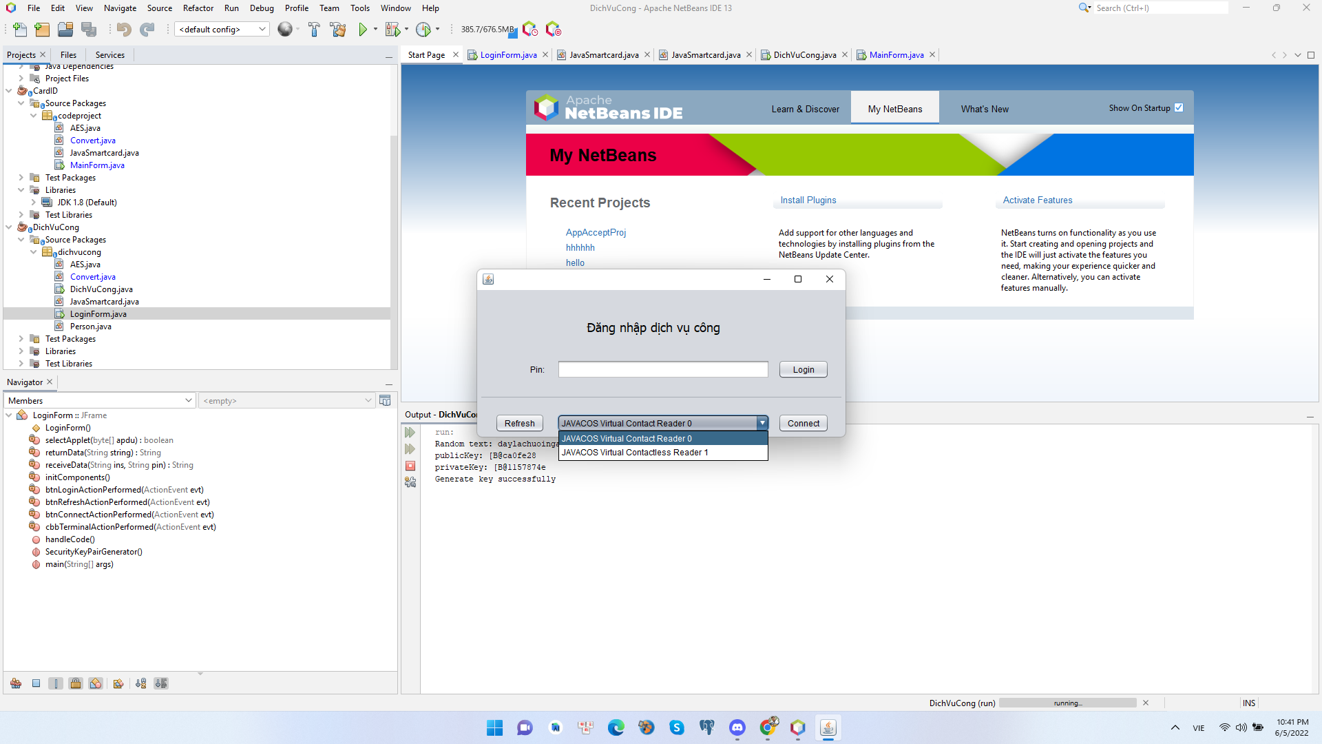 Hỏi về mã pin connect card · Issue #4 · nguyendinhkien/CardId · GitHub