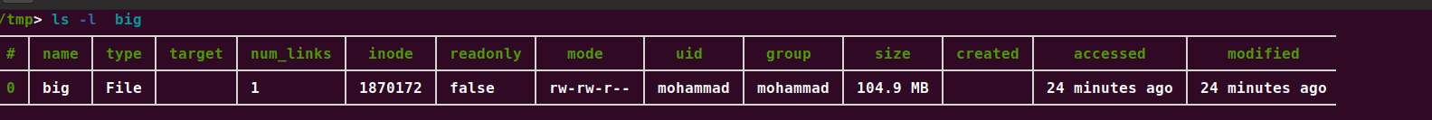 Error calculating file size · Issue #4687 · nushell/nushell · GitHub