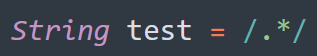 Syntax highlighting is incorrect on Groovy slash delimited strings (regex strings) that end with ...
