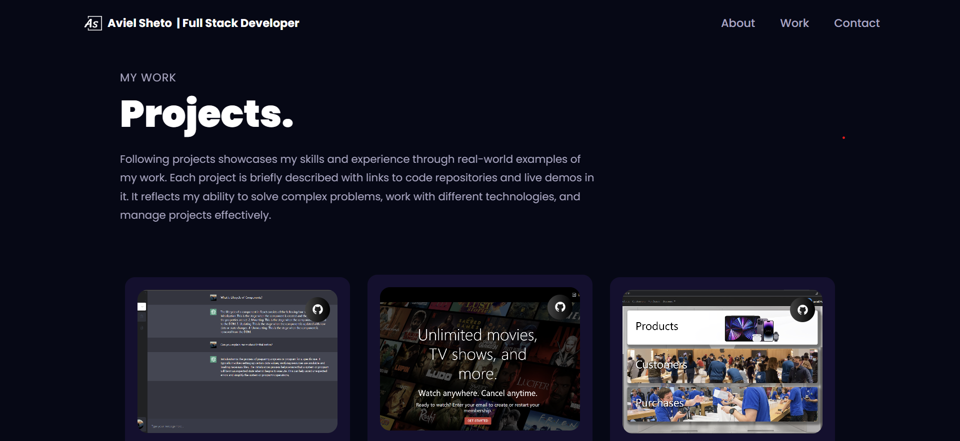 GitHub - AvielSheto/Portfolio: A portfolio website built with Three.js ... GitHub - AvielSheto/Portfolio: A portfolio website built with Three.js ...