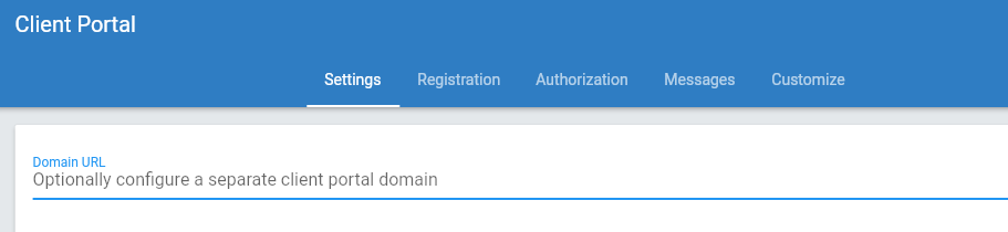 Client Portal domain URL for self hosted · Issue #421 · invoiceninja/admin-portal · GitHub