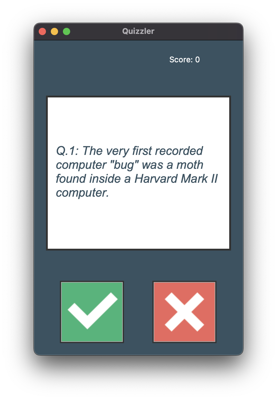 GitHub - Rainfall21/quizzler