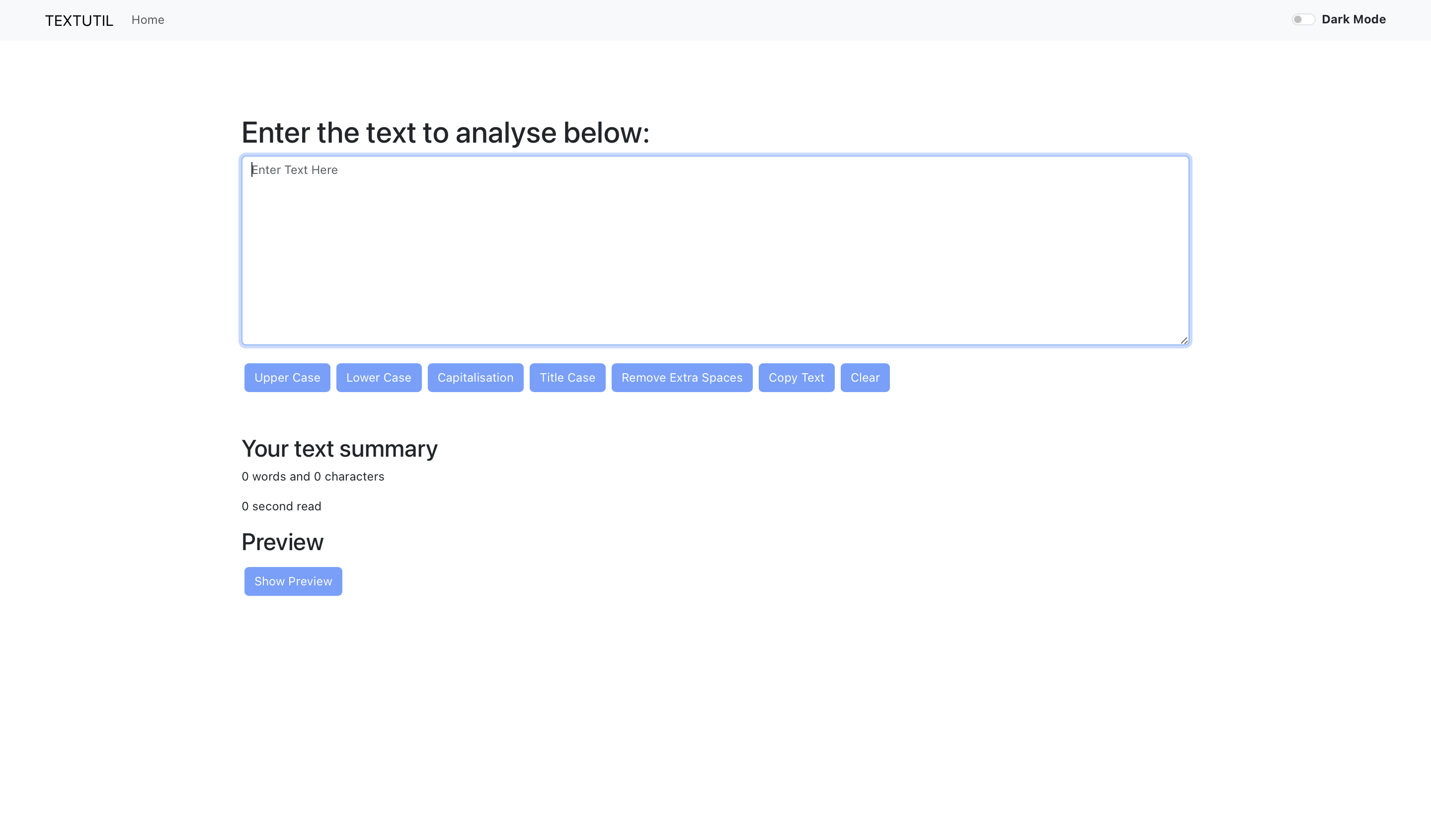 GitHub - i-AmanRawat/textutilities-text-manipulator-tool: Textutil is a ...