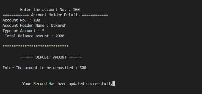 GitHub - utkarsh006/Bank-Management-System: C++ Project on Bank Management