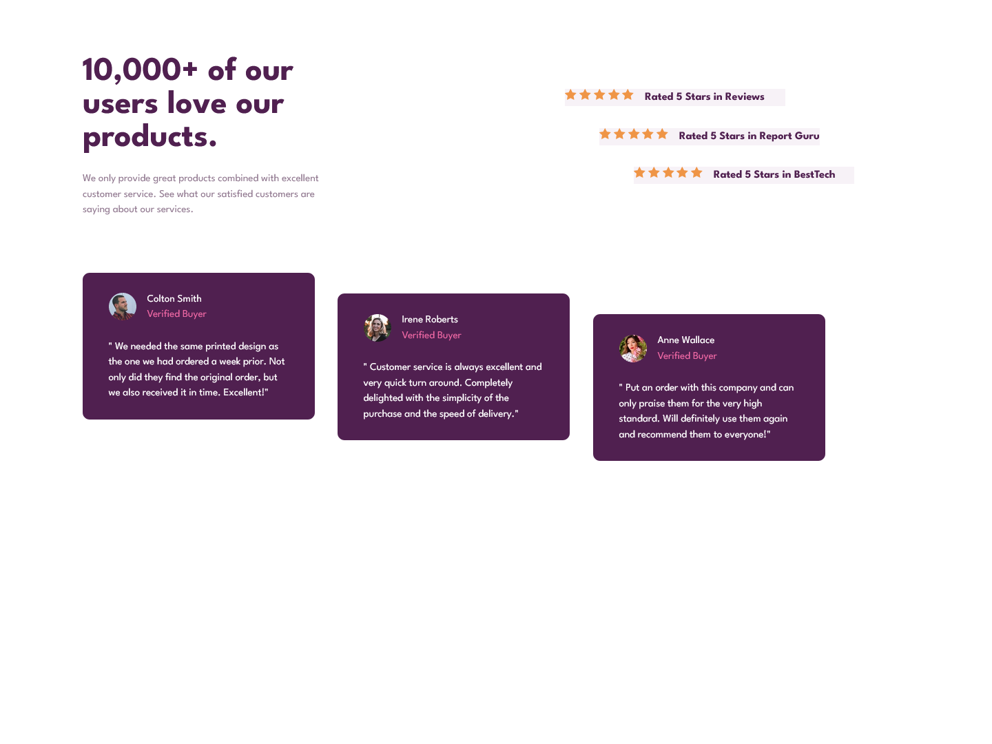 Github Vpontis15 Social Proof Section A Frontend Mentor Challenge
