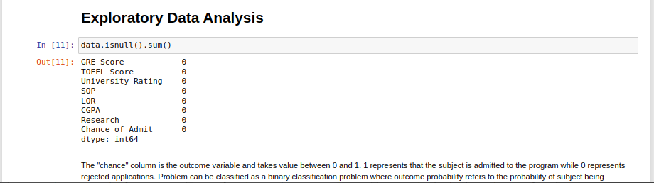 GitHub - devotuoma/Graduate-Admission-Prediction-in-India: While ...