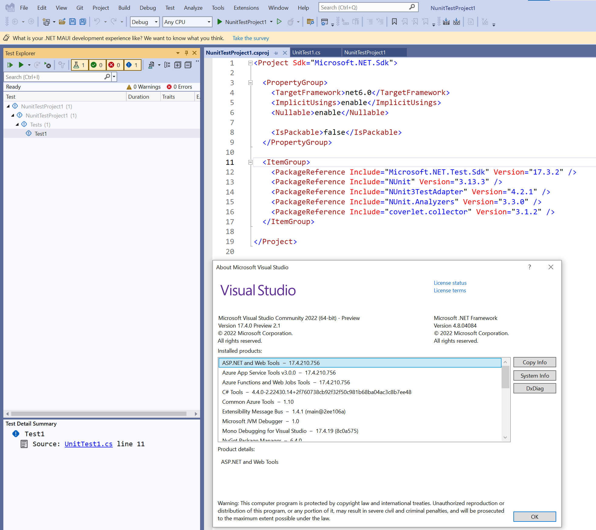 No Source Available In Test Explorer · Issue 1281 · Microsofttestfx · Github