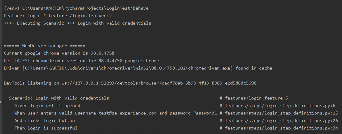 GitHub - kgouti/LoginTest: Test login functionality of a page