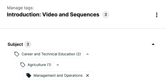 [Tagging] Display a unit's tags in the tag drawer · Issue #118 · openedx/modular-learning · GitHub