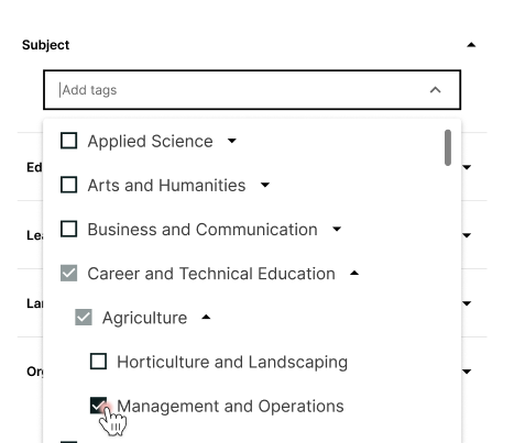 [Tagging] Edit a content item's tags from the tag drawer · Issue #122 · openedx/modular-learning ...