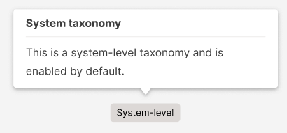 [Tagging] Per-taxonomy menu on Taxonomy List Page · Issue #105 ...