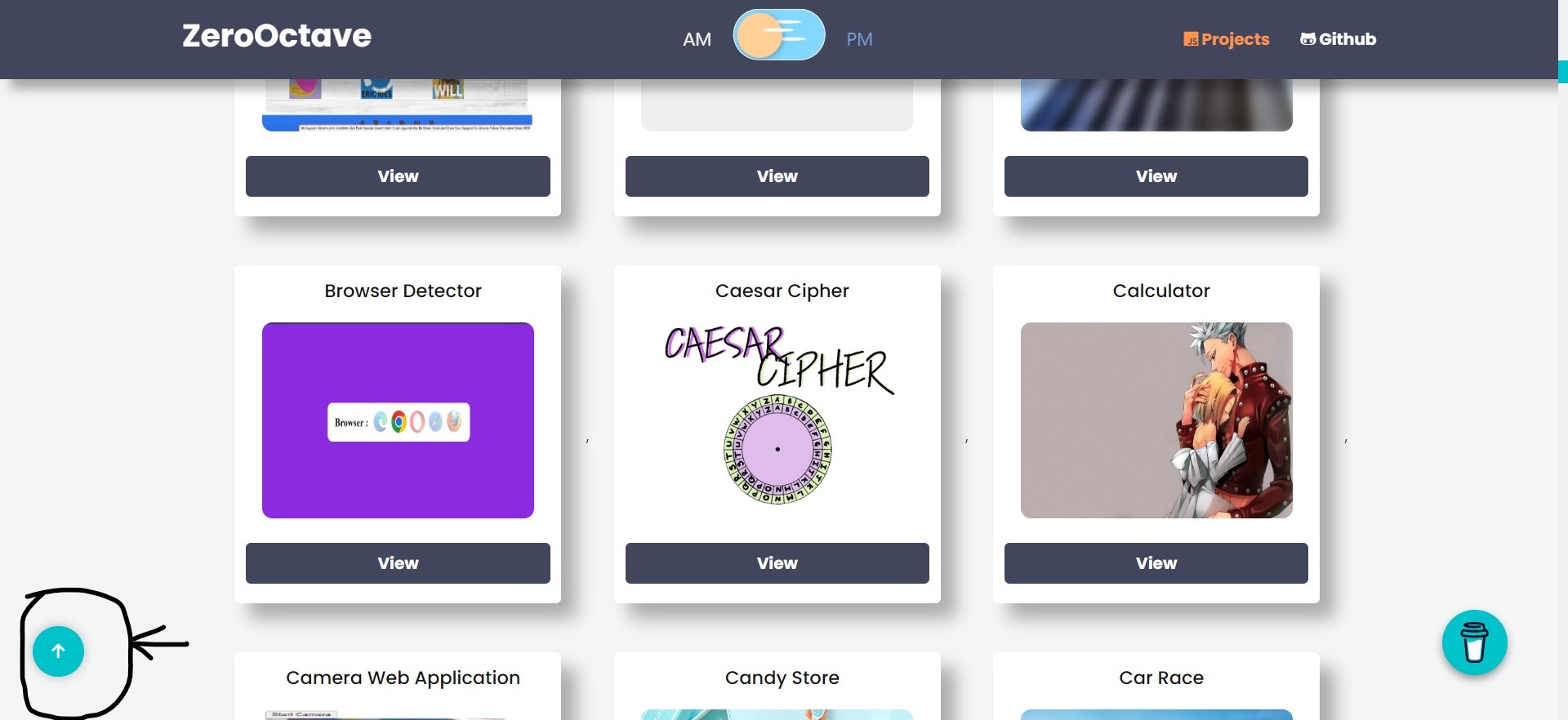 Hover Feature For The Arrow Button · Issue 960 · Astrodevil Zerooctave Javascript Projects · Github