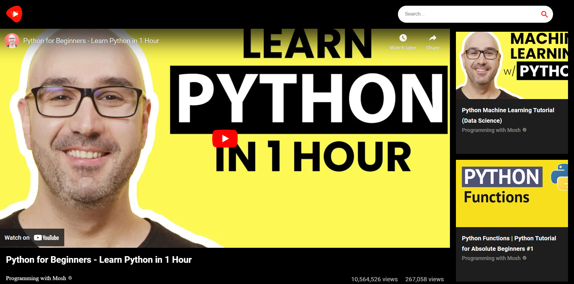 GitHub - prakhar-1005/youtube_app: A fully responsive and working ...