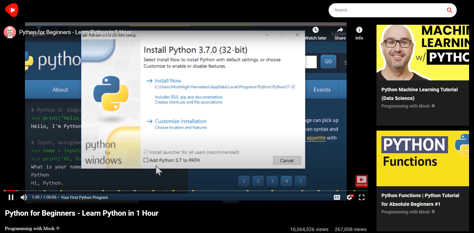 GitHub - prakhar-1005/youtube_app: A fully responsive and working YouTube clone web application