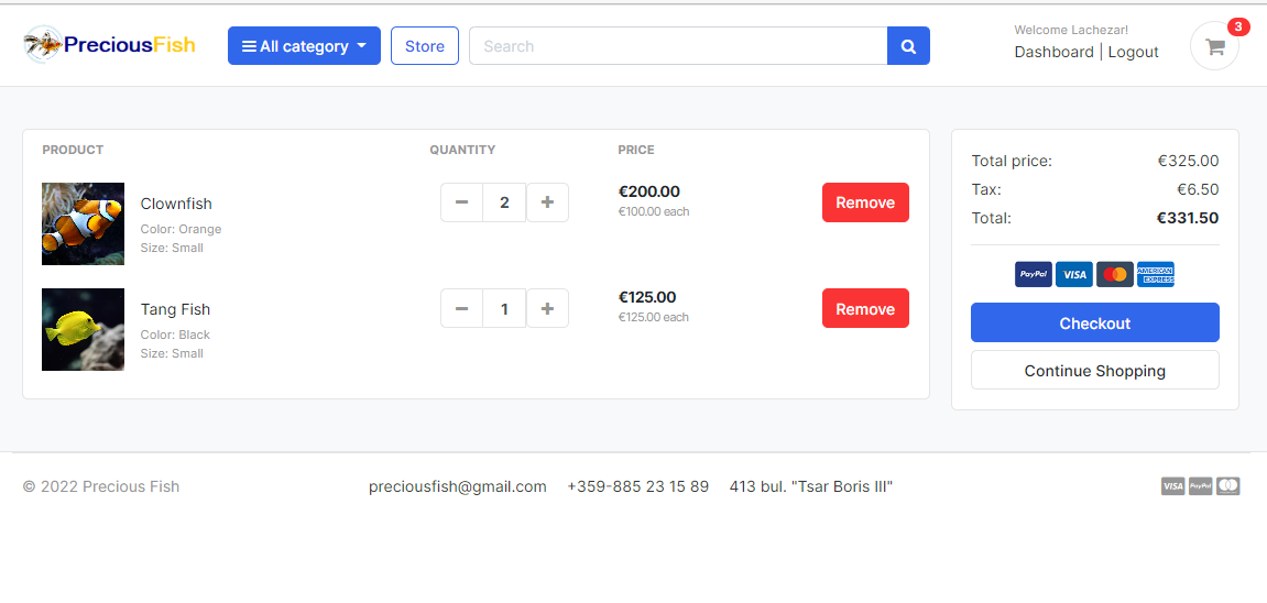 GitHub - LachezarStamenov/online-fish-shoping-platform