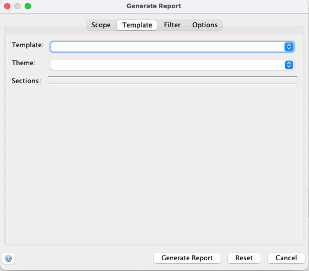 Cannot Generate report. No template options presented · Issue #7674 · zaproxy/zaproxy · GitHub