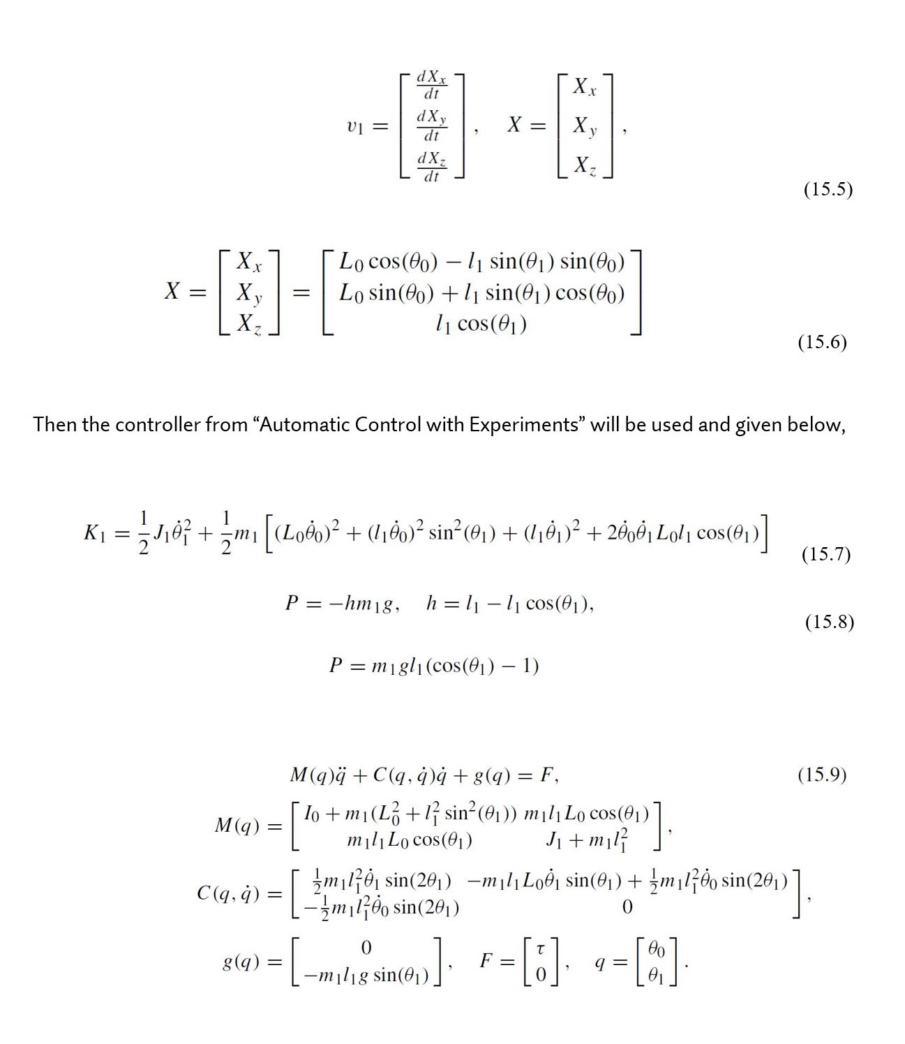 GitHub - marcosalpizar2/Furuta-Pendulum: MECA 482 Project